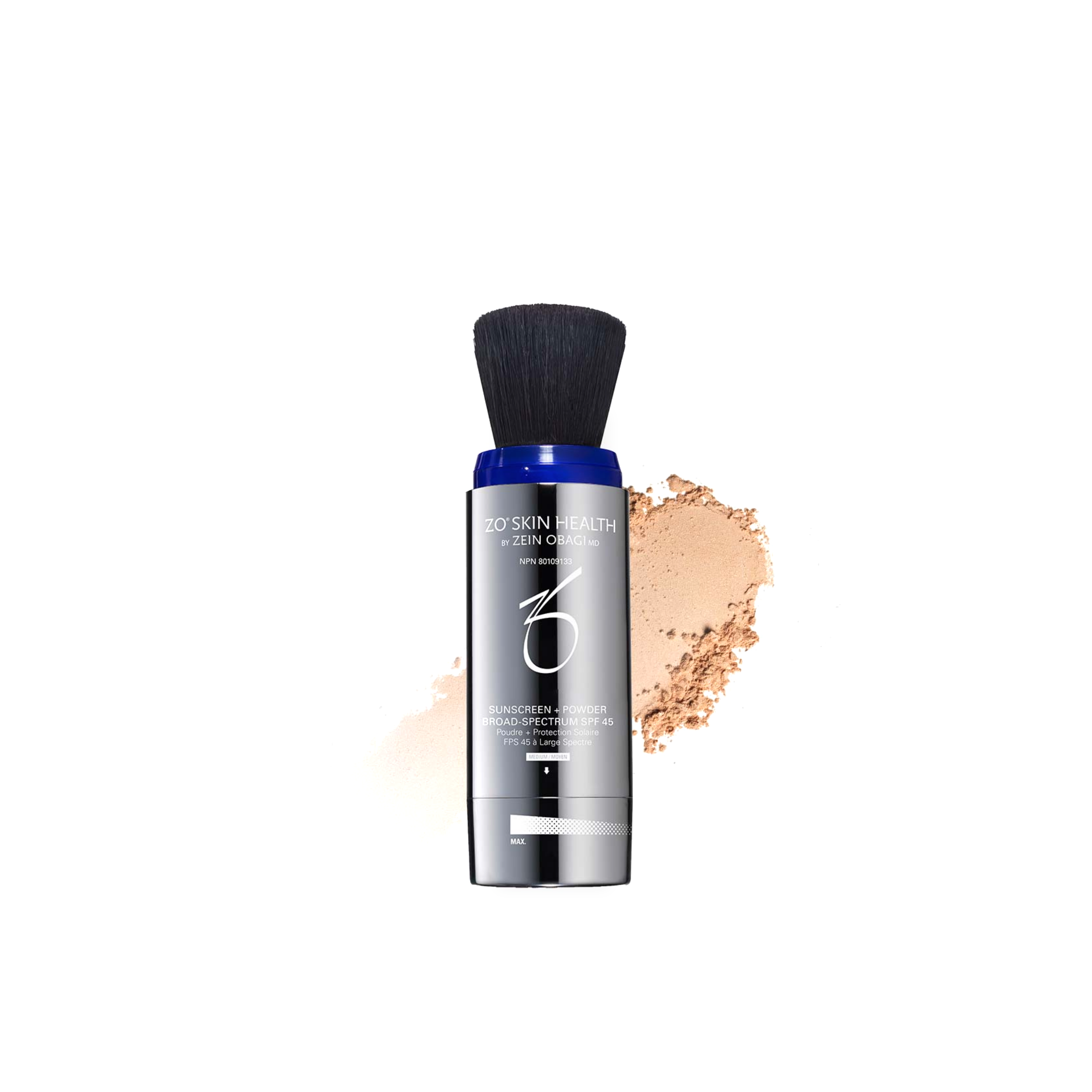 Zo Sunscreen Powder Broad Spectrum SPF 45 Light in Vancouver - AE.R Skinlab